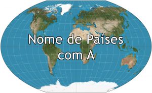 Nomes de Países com A