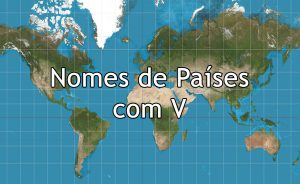 Nomes de Países com X