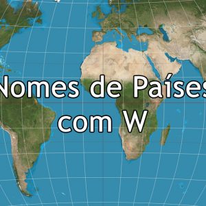Nomes de Países com X